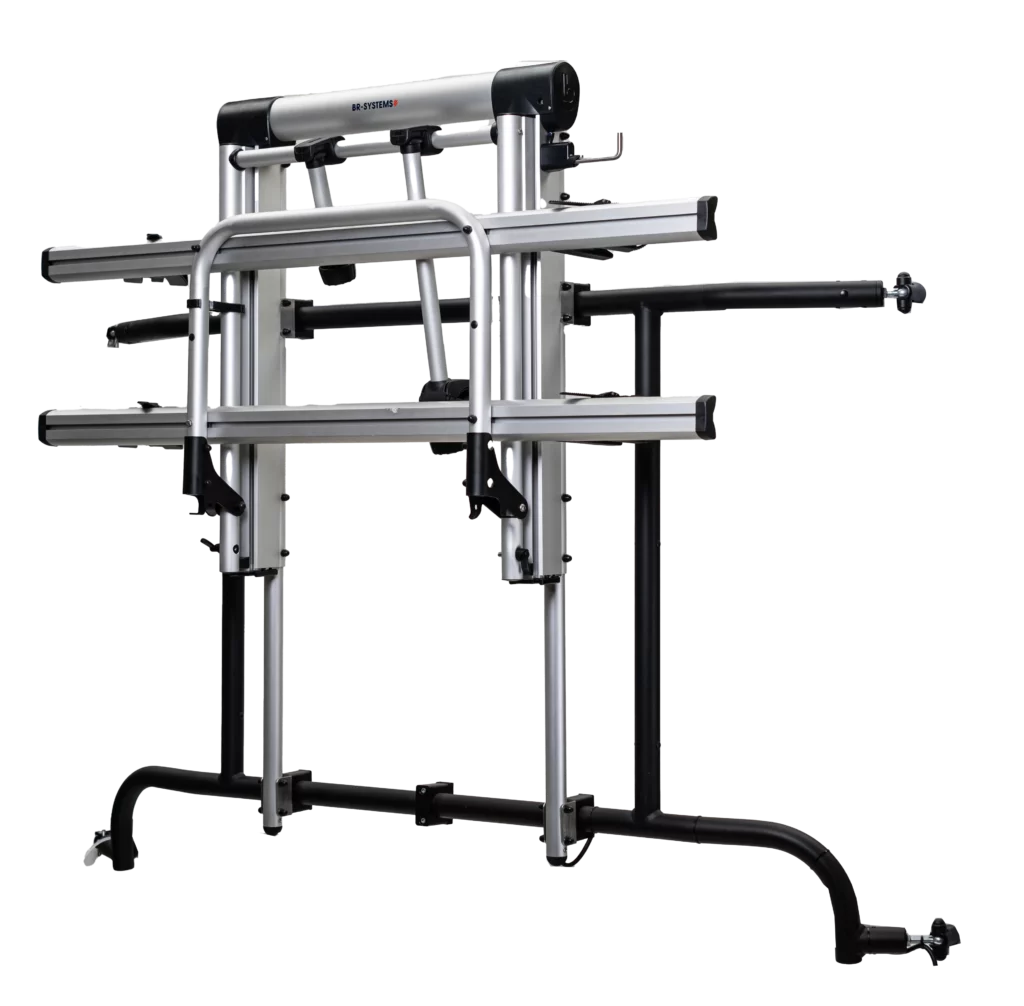 EuroCarry bike rack black, electrically lowerable - 65311
